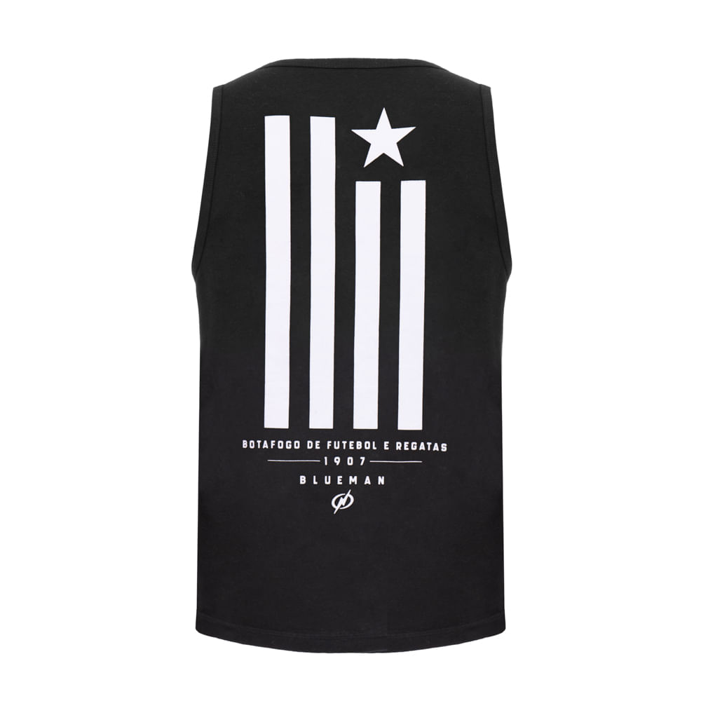 Regata Stripes Btfg 02 (Pre) Preto Reativo - Botafogo Store | Aura90